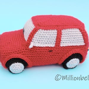 Amigurumi Classic Mini Cooper Inspired Car CROCHET PATTERN PDF Toy Home ...