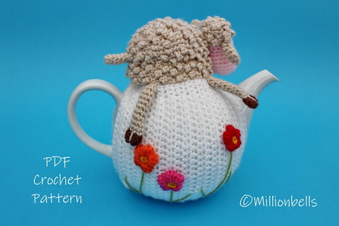 Teacosy Sheep Spring Easter Animal Tea Cosy Home Decor PDF - Etsy Australia