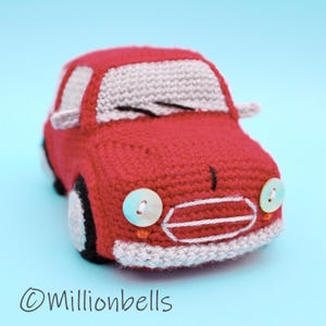 Amigurumi Classic Mini Cooper Inspired Car CROCHET PATTERN PDF Toy Home ...
