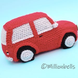 Amigurumi Classic Mini Cooper Inspired Car CROCHET PATTERN PDF Toy Home ...