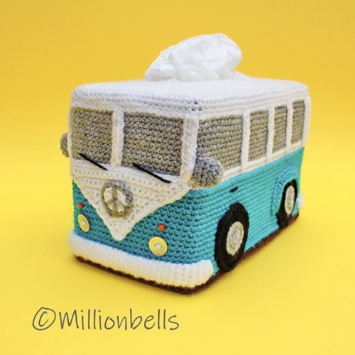 Amigurumi Camper Bus Vintage Vehicle Toy CROCHET PDF PATTERN - Etsy