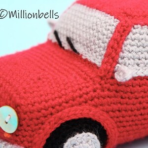 Amigurumi Classic Mini Cooper Inspired Car CROCHET PATTERN PDF Toy Home ...