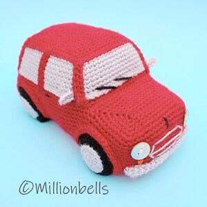 Amigurumi Classic Mini Cooper Inspired Car CROCHET PATTERN PDF Toy Home ...