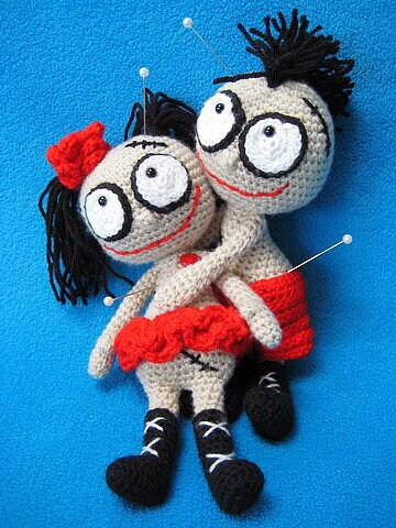 Haakpatroon Voodoo Poppen Jongen Meisje Pop Knuffel Meneer | Etsy