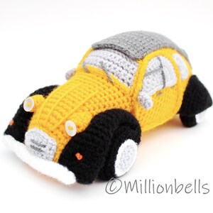 Amigurumi 2CV Inspired French Classic Car Crochet PATTERN PDF Dodoche ...