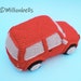 Amigurumi Classic Mini Cooper Inspired Car CROCHET PATTERN PDF Toy Home ...