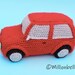 Amigurumi Classic Mini Cooper Inspired Car CROCHET PATTERN PDF Toy Home ...