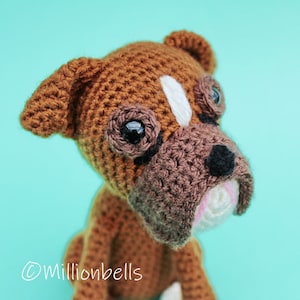 Boxer PDF CROCHET PATTERN Puppy Dog Amigurumi Toy Cute Animal - Etsy