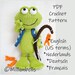 Amigurumi Frog Jimmy Toy Doll Animal Crochet Pattern PDF - Etsy