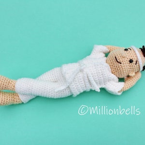 Taekwondo Doll PDF Crochet Pattern Amigurumi Martial Arts Toy Boy Judo ...