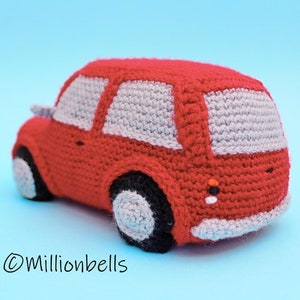 Amigurumi Classic Mini Cooper Inspired Car CROCHET PATTERN PDF Toy Home ...