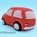Amigurumi Classic Mini Cooper Inspired Car CROCHET PATTERN PDF - Etsy