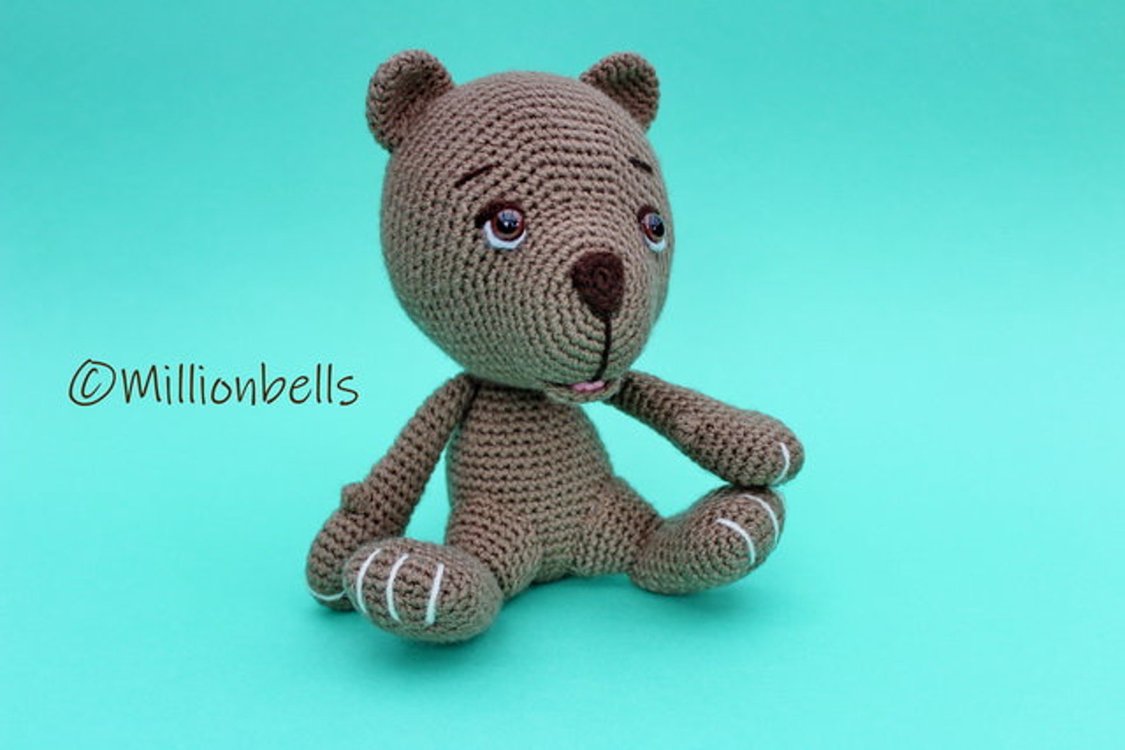 Amigurumi Baby Bear Cub PDF Crochet Pattern Animal Toy Doll - Etsy