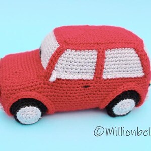 Amigurumi Classic Mini Cooper Inspired Car CROCHET PATTERN PDF Toy Home ...