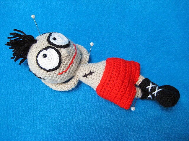Haakpatroon Voodoo Poppen Jongen Meisje Pop Knuffel Meneer | Etsy