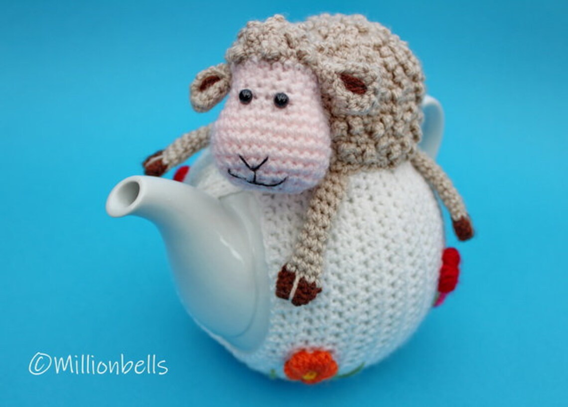 Teacosy Sheep Spring Easter Animal Tea Cosy Home Decor PDF - Etsy Australia