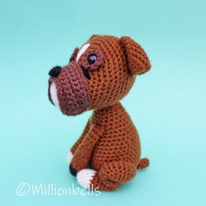 Boxer PDF CROCHET PATTERN Puppy Dog Amigurumi Toy Cute Animal - Etsy