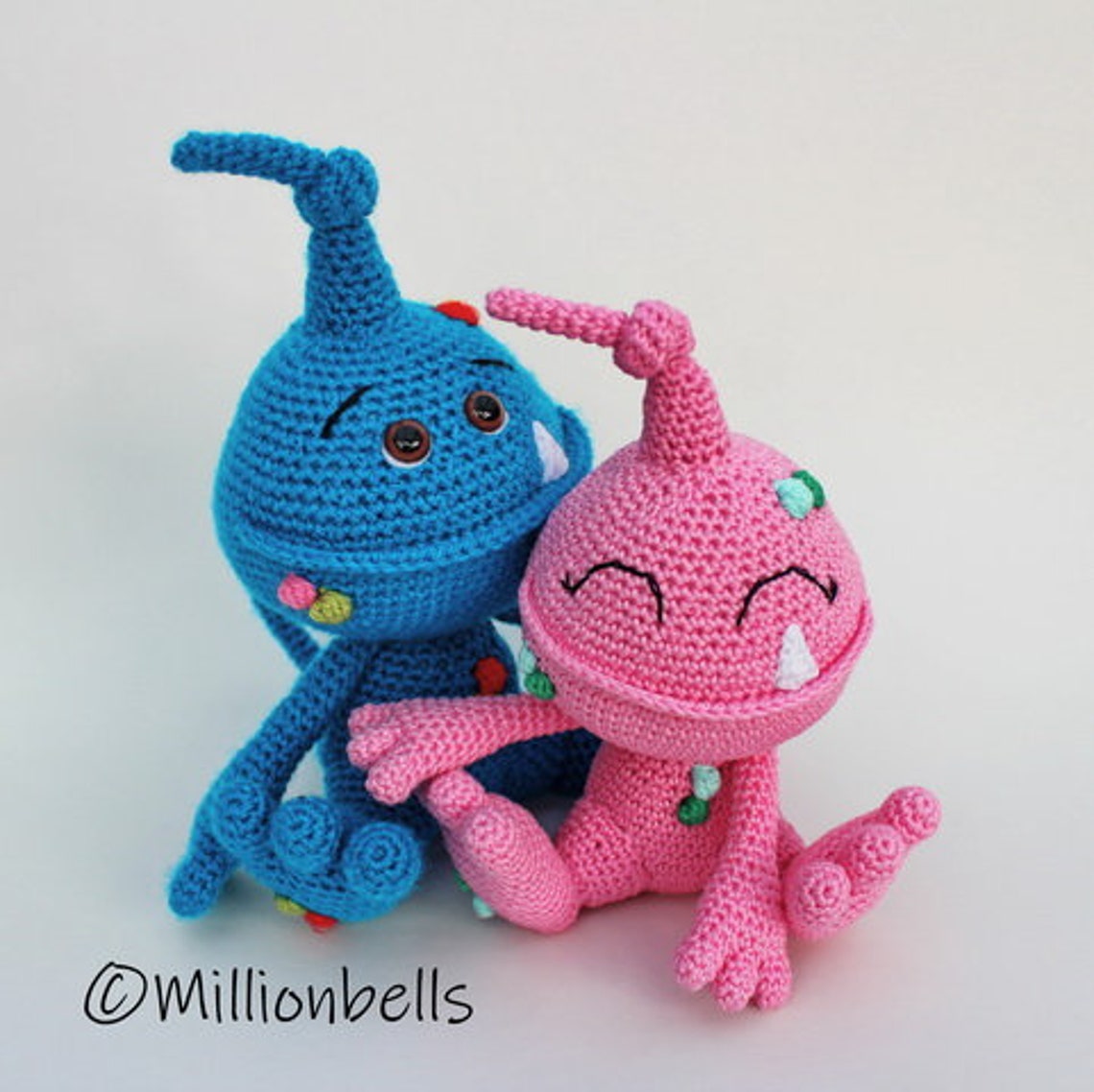 Spots the Monster Amigurumi Crochet Pattern PDF DIY Animal | Etsy
