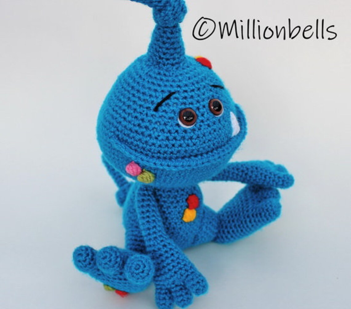 Spots the Monster Amigurumi Crochet Pattern PDF DIY Animal | Etsy