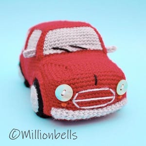 Amigurumi Classic Mini Cooper Inspired Car CROCHET PATTERN PDF Toy Home ...