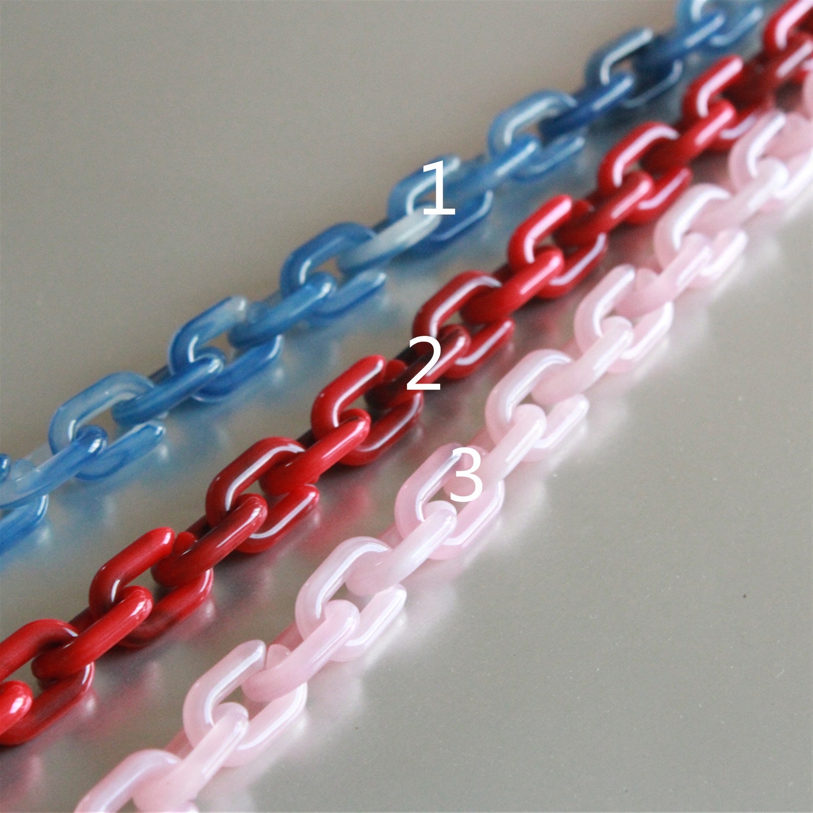 Tiny Oval Tortoiseshell Acrylic Chain Links 100pcs Quality | Etsy