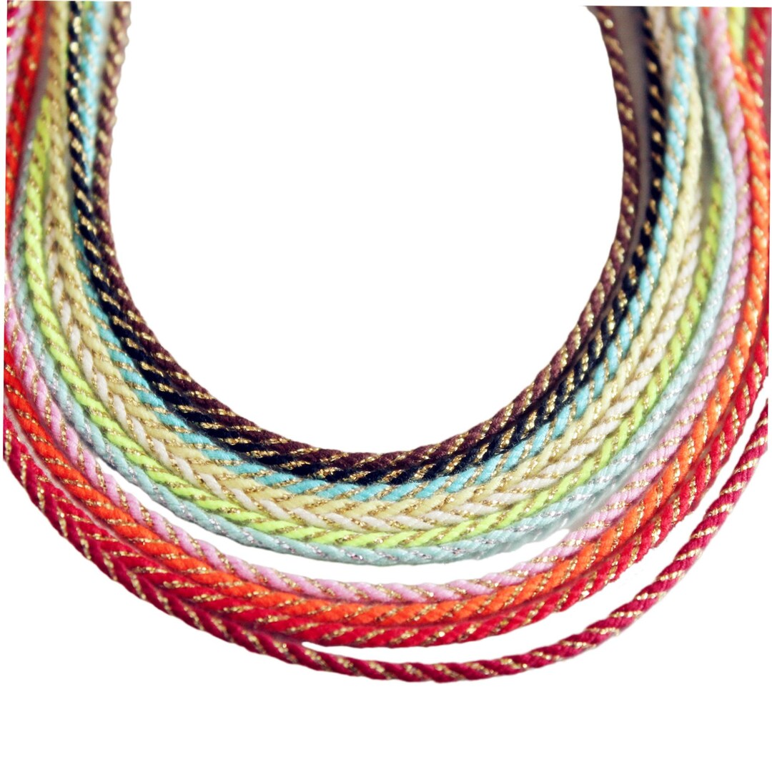 Gold Thread Knot Cord, 2mm Beading Thread, 2yards - Etsy