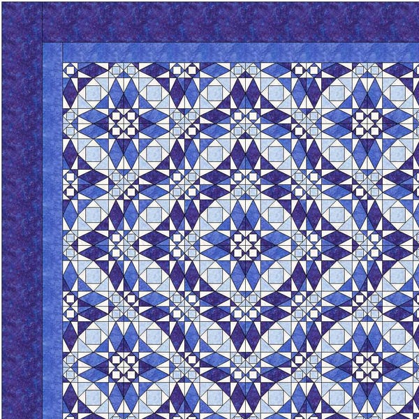 Storm at Sea Quilt Pattern - Etsy