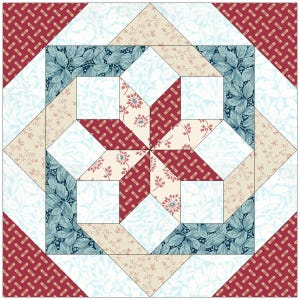 Rolling Star Quilt Block Pattern: English Paper Piecing ...
