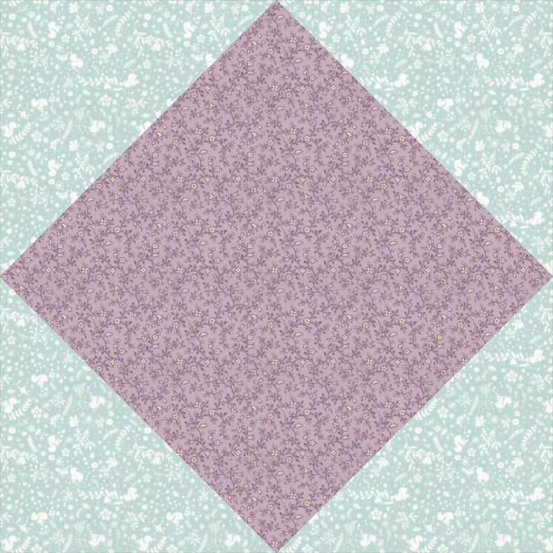 Foundation Paper Piecing Pattern, 4 Sizes, FPP Quilt Block, PDF ...