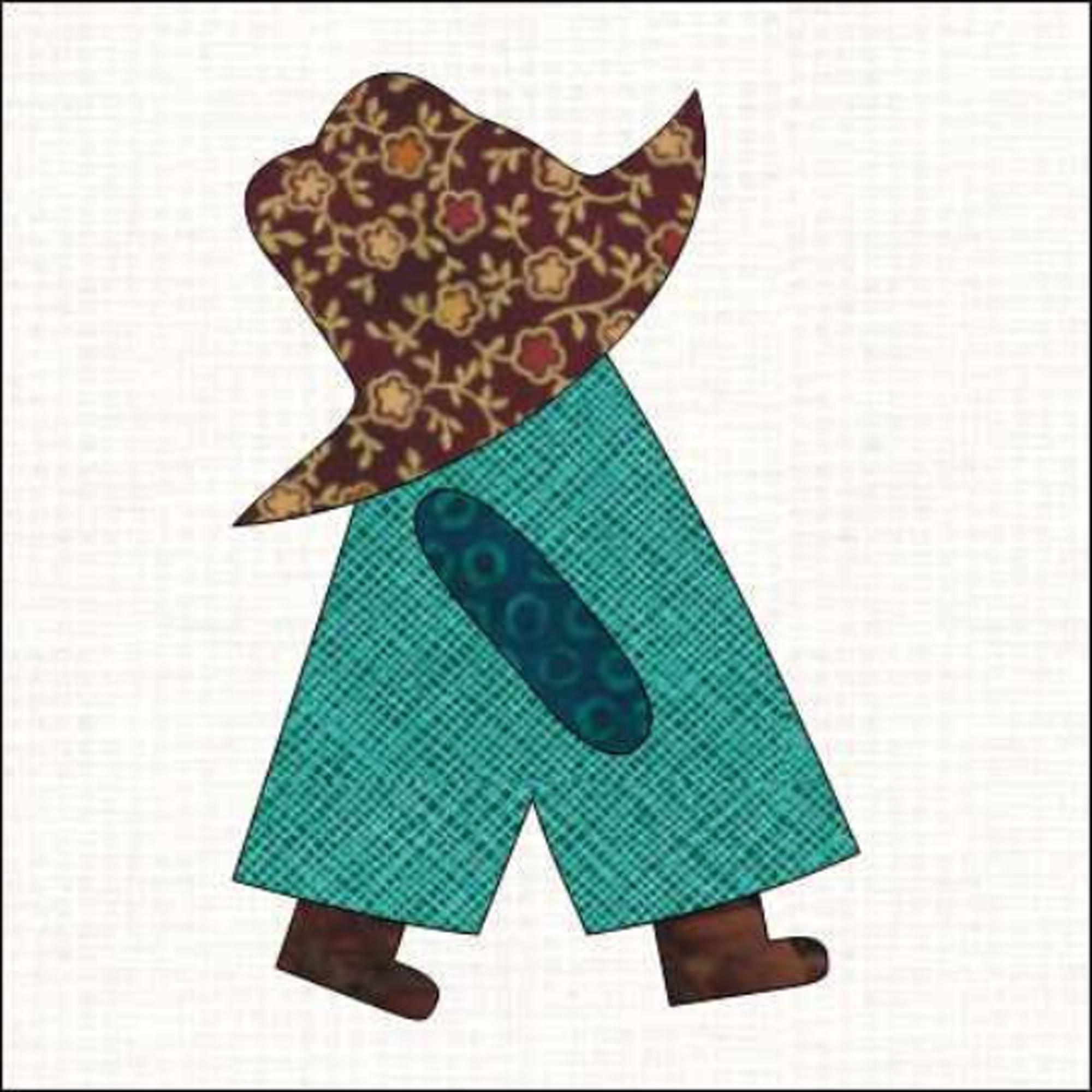 Sunbonnet Sue and Overall Sam Quilt Pattern/digital PDF Quilt Pattern ...