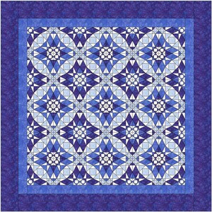 Foundation Paper Piecing (FPP) and Traditional Piecing Quilt Pattern ...
