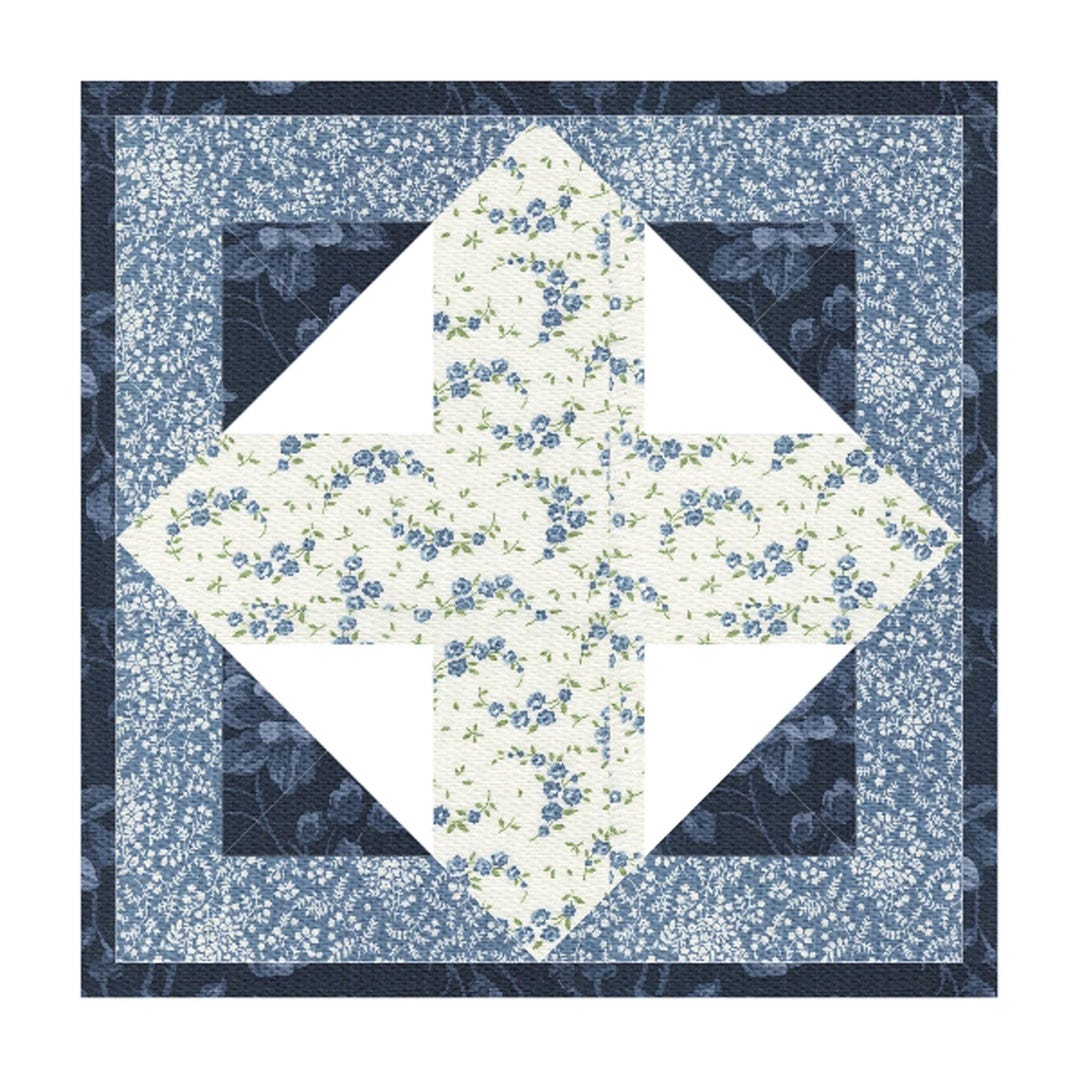 Foundation Piecing Pattern, FPP, Foundation Paper Pieced Quilting ...