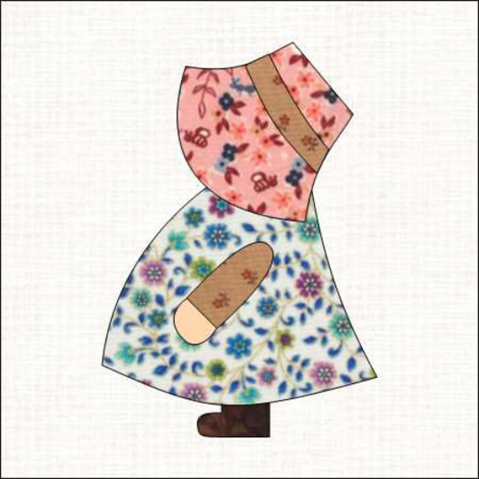 Sunbonnet Sue and Overall Sam Quilt Pattern/digital PDF Quilt Pattern ...