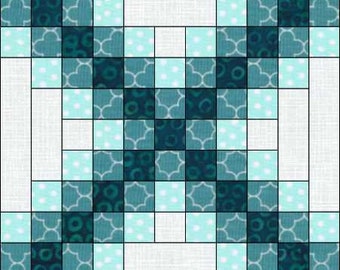 Triple Irish Chain Pattern | Etsy