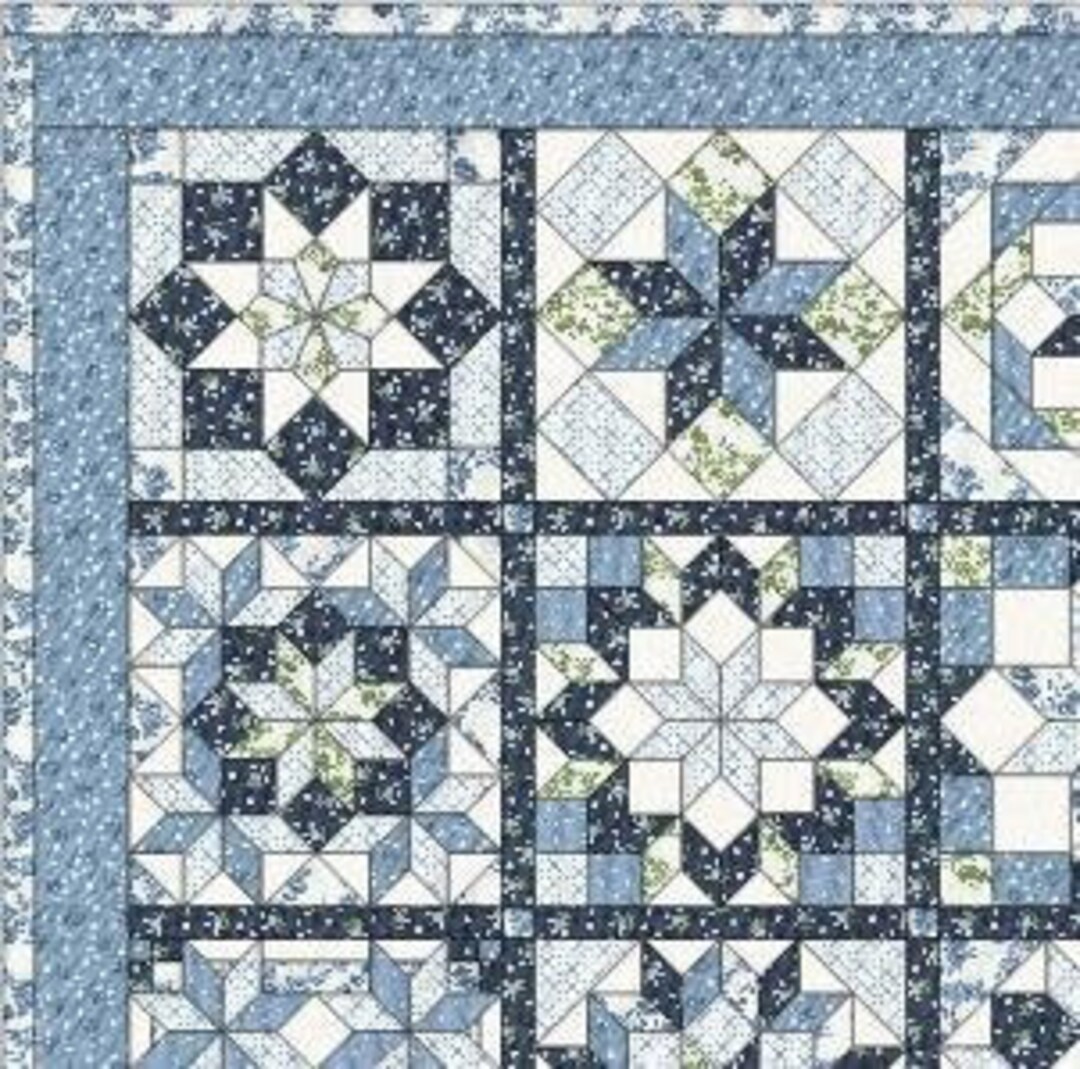 English Paper Piecing EPP Quilting Sewing Pattern/downloadable Digital ...