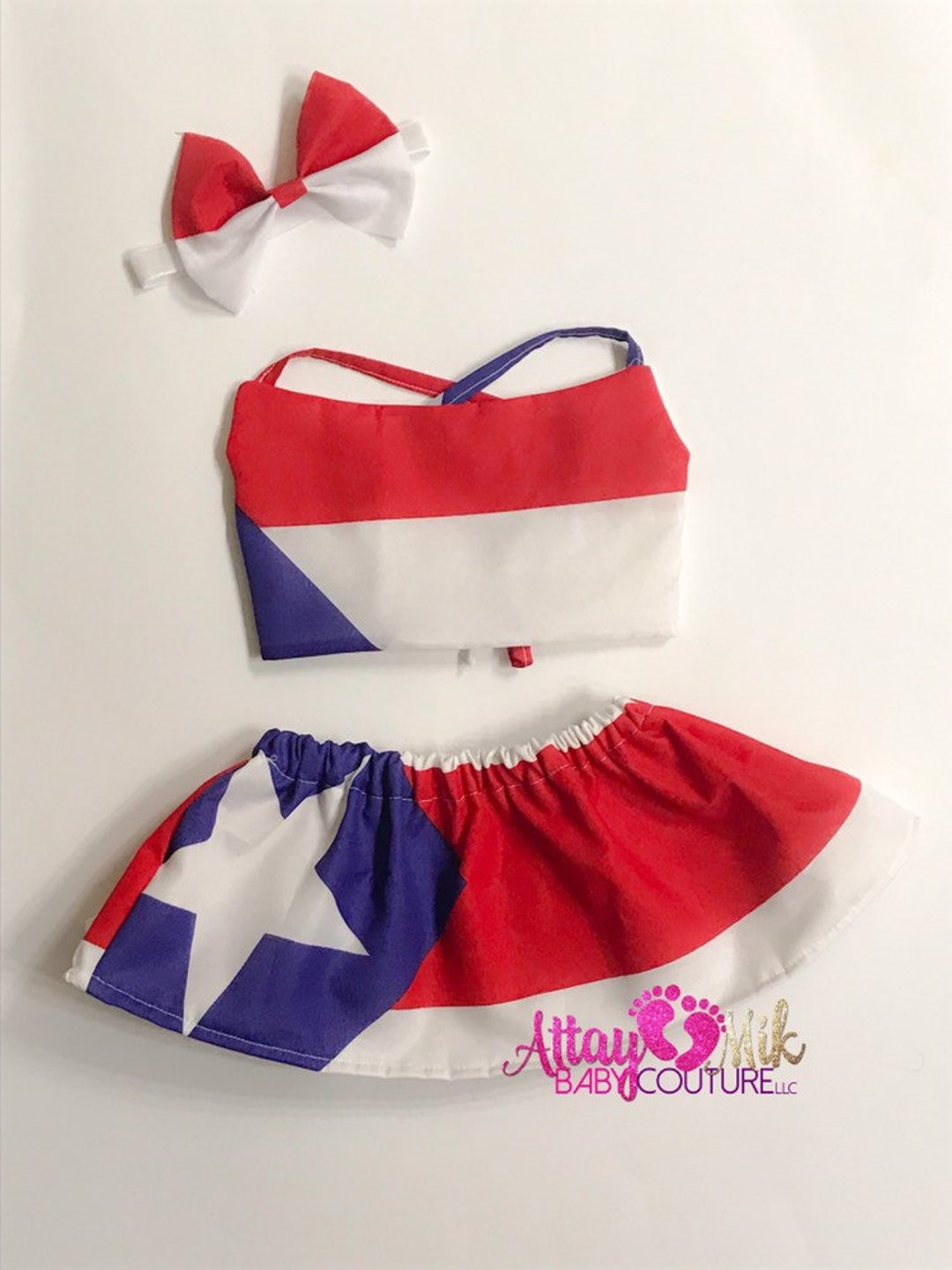 Puerto Rico Clothing. Baby Puerto Rican Skirt . Puerto Rico Flag Skirt ...