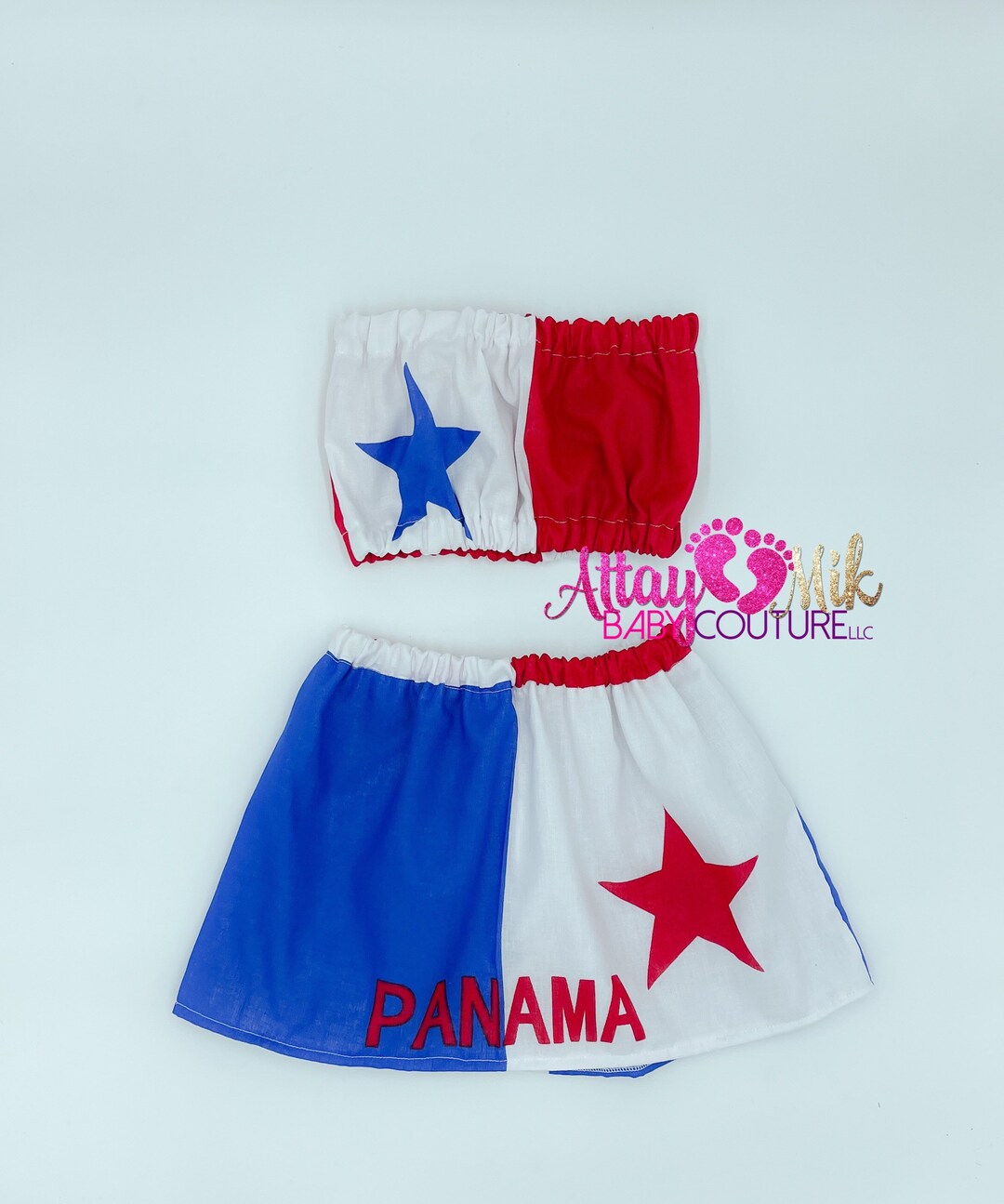Panama Clothing. Baby Ethnic Panama Flag. Panama Flag. Flag Dress ...