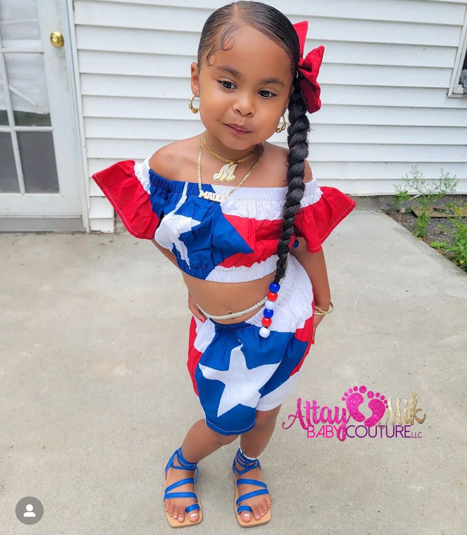 Read to Ship Rico Clothing. Baby Puerto Rican Skirt . Puerto Rico Flag ...