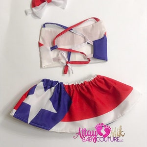 Puerto Rico Clothing. Baby Puerto Rican Skirt . Puerto Rico Flag Skirt ...