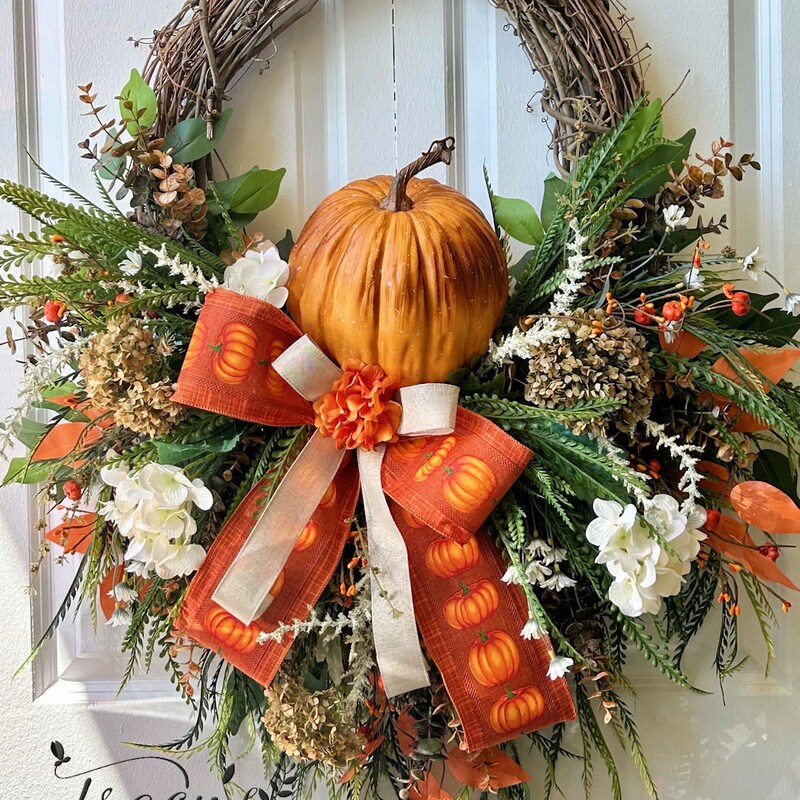 Rustic Fall Wreath - Etsy