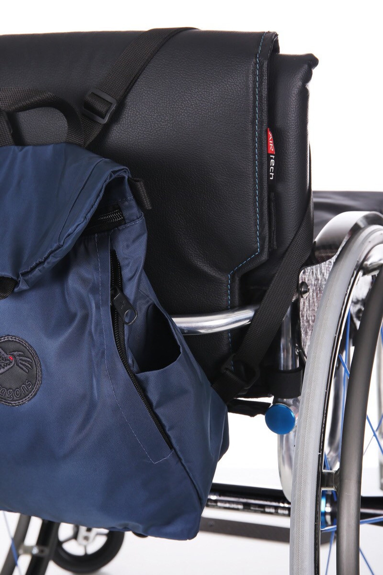 Wheelchair Backpack Adapted Safe Bag Two-in-one Disabled Accessory Easy ...