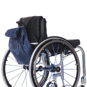 Wheelchair Backpack Adapted Safe Bag Two-in-one Disabled Accessory Easy ...