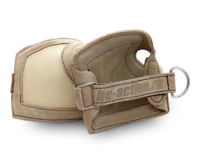 Wheelchair Gloves Easy Push Hand Protector Anti Slip Leather Rubber ...