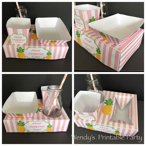 Paper Food Tray - Etsy