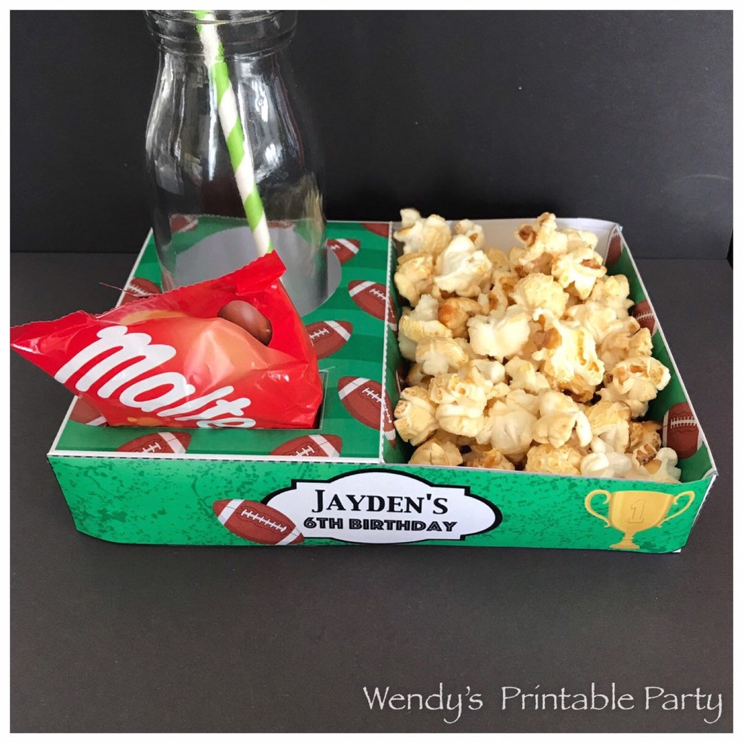 Football Game Day Snack Tray / Nacho Box / Graze Box / Food Tray ...