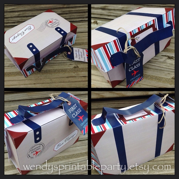 Paper Suitcase - Etsy