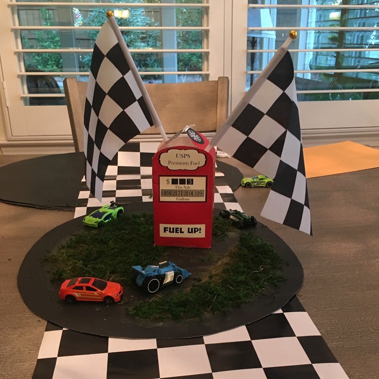 PDF Template Personalized Fuel up / Gas Pump Party Favor Box (printable ...