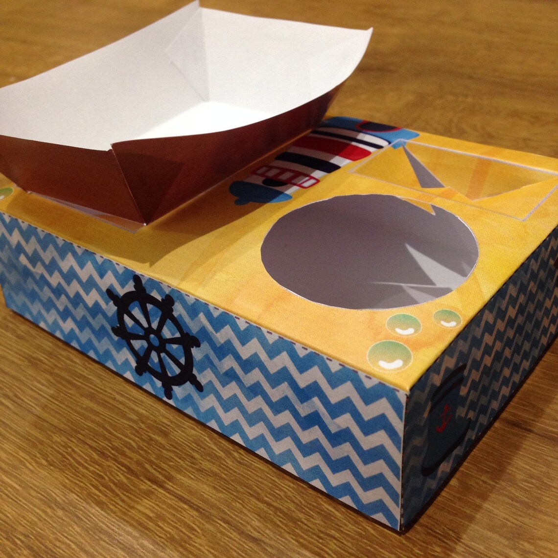 Nautical Themed Party Food Lunch Box DIY/ Printable / | Etsy Canada
