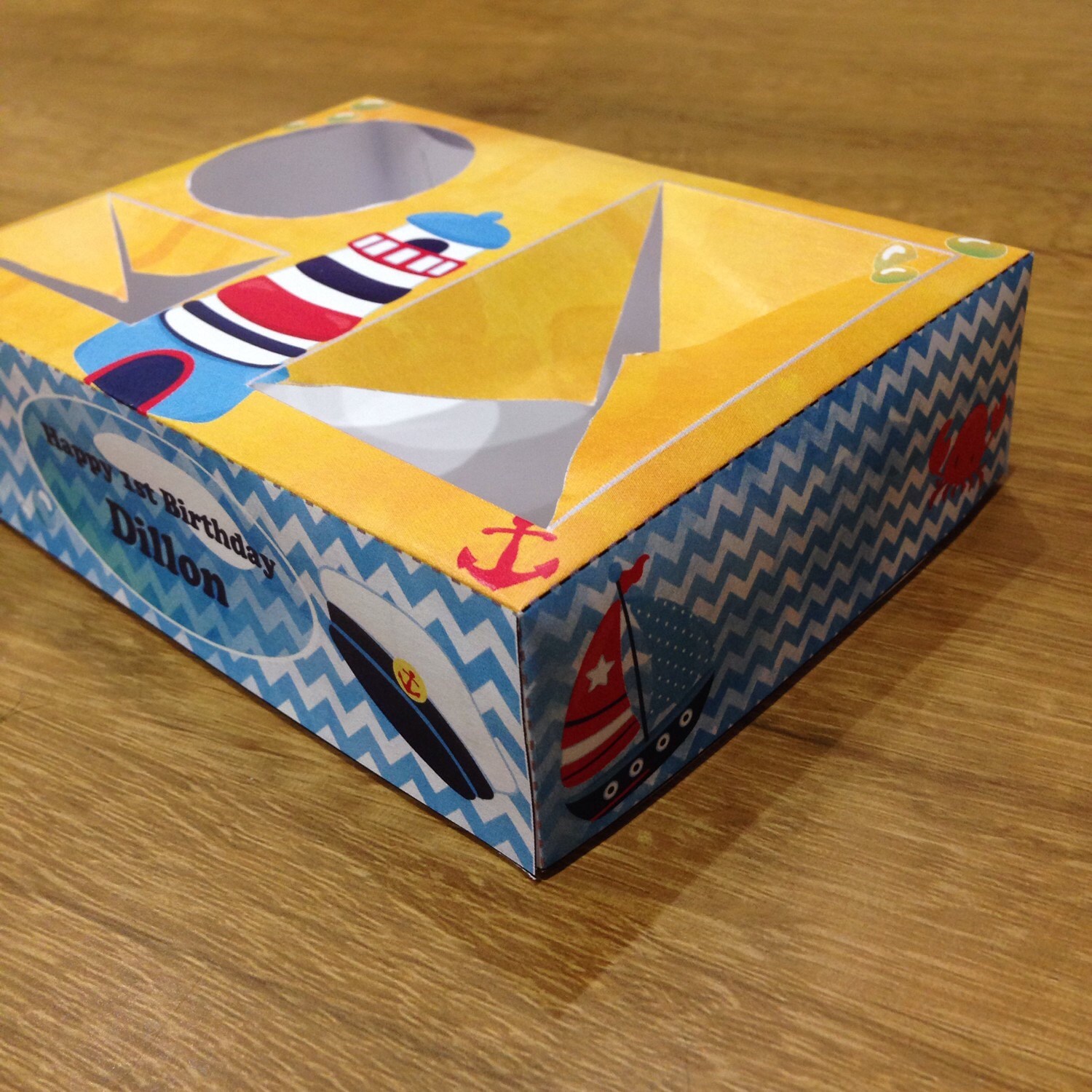 Nautical Themed Party Food Lunch Box DIY/ Printable / | Etsy Canada