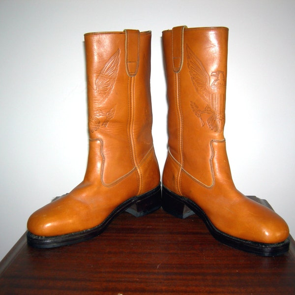 70s Mens Boots - Etsy